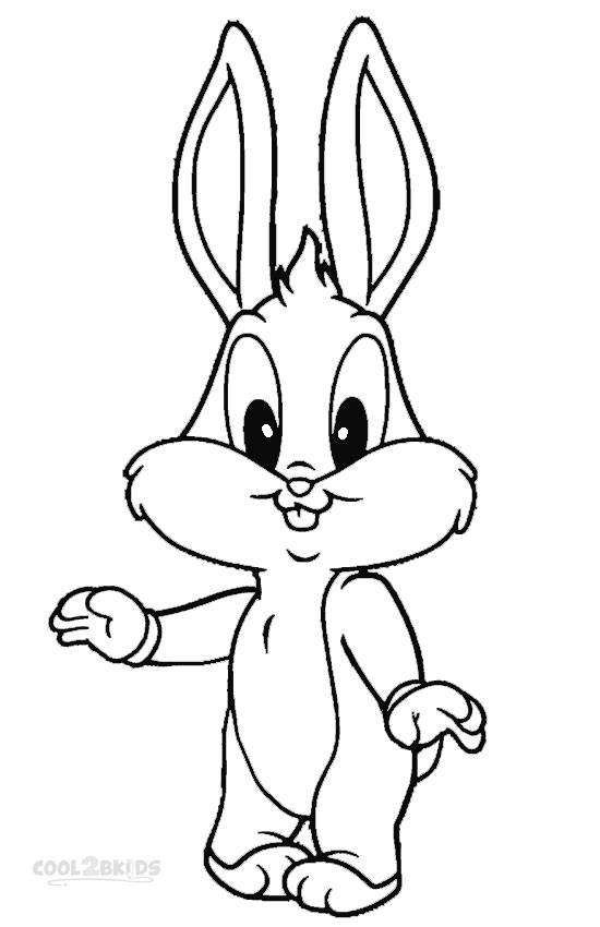 Baby bugs bunny coloring pages Baby bugs bunny coloring pages