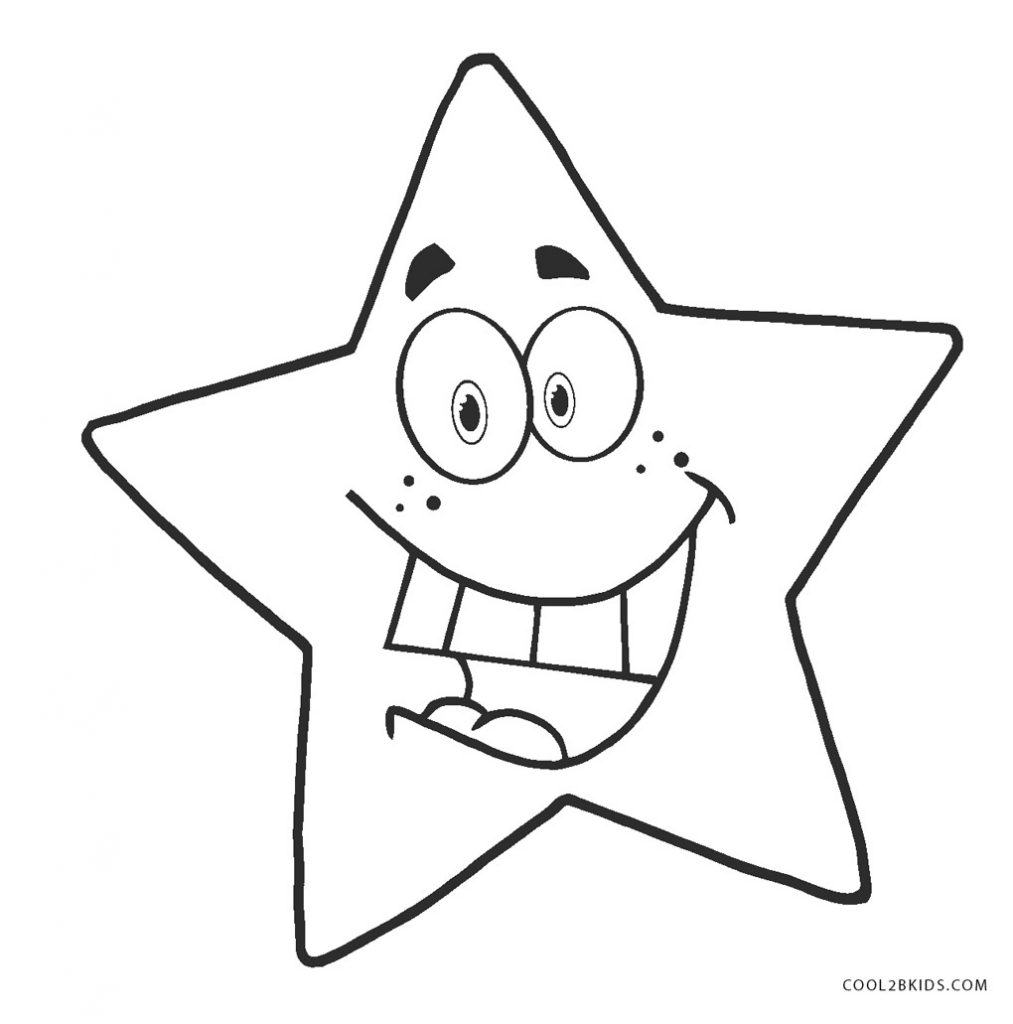 Estrella dibujos para colorear - Páginas para imprimir gratis