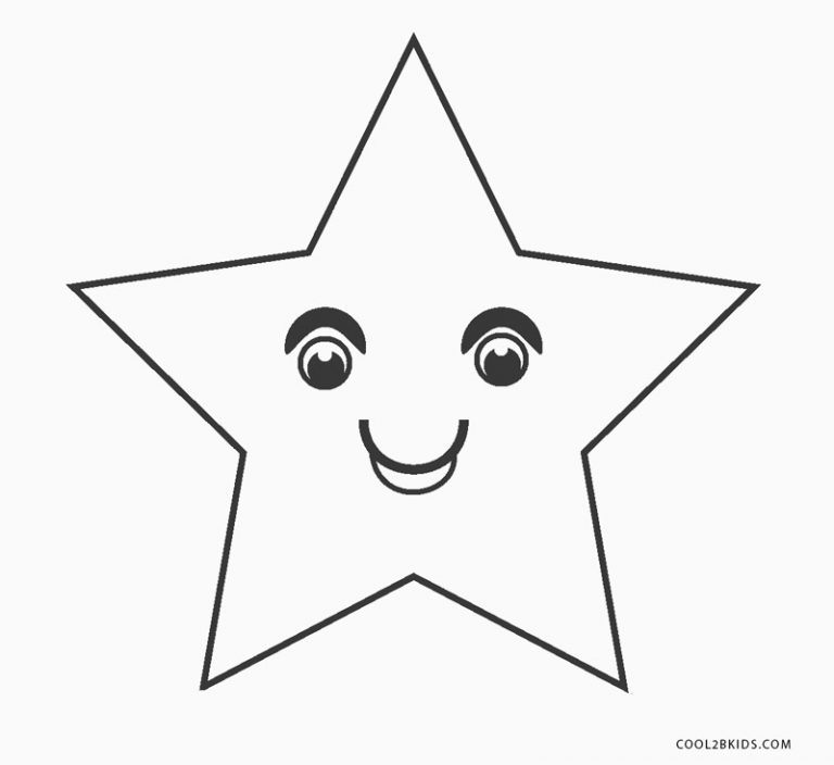 Estrella dibujos para colorear - Páginas para imprimir gratis