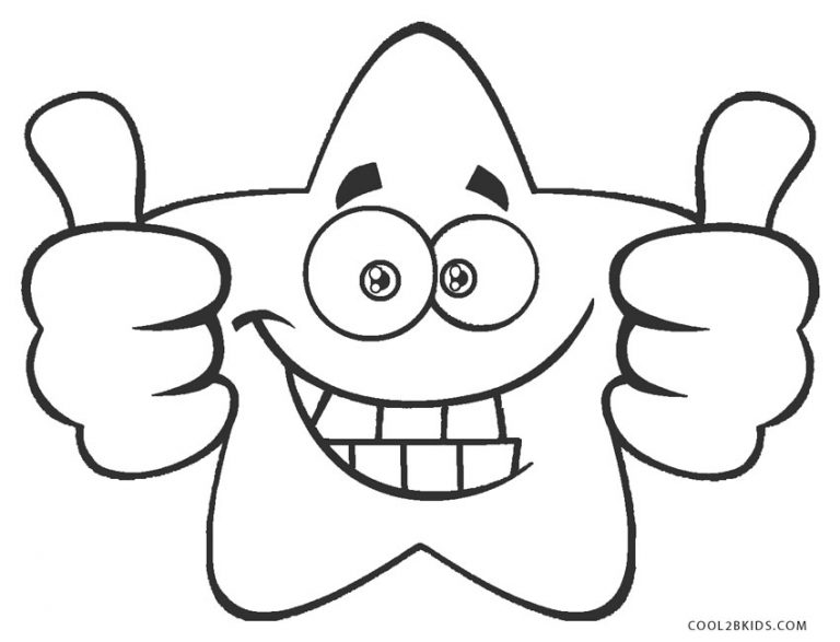 Estrella dibujos para colorear - Páginas para imprimir gratis