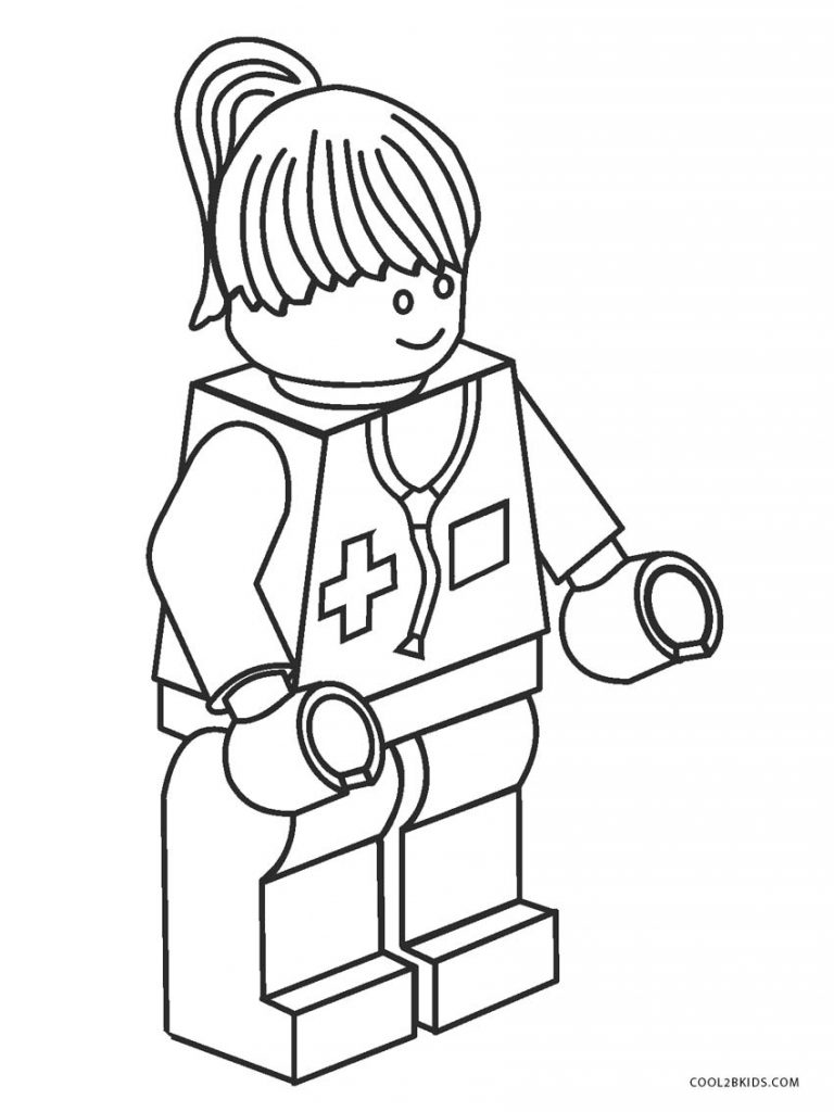 Dibujos De Lego Para Colorear Páginas Para Imprimir Gratis
