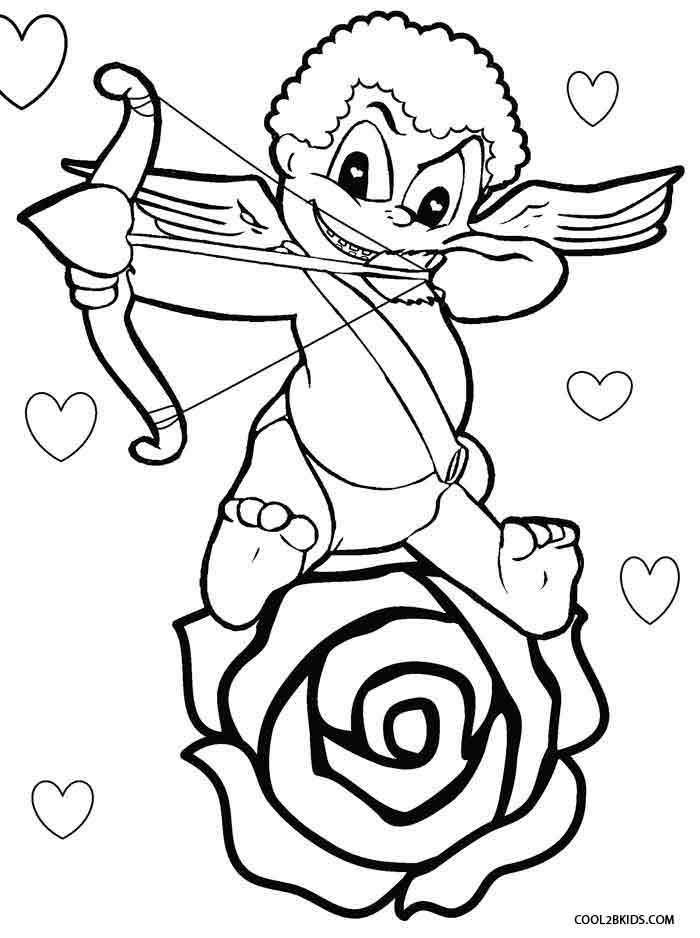 Dibujos de Valentín para colorear - Páginas para imprimir gratis