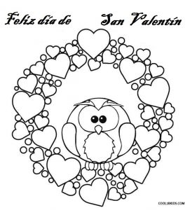 Dibujos de Valentín para colorear - Páginas para imprimir gratis