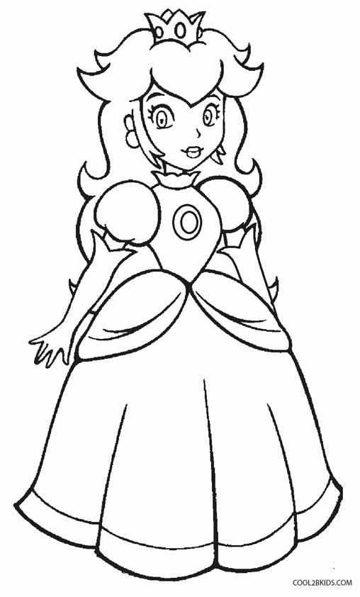 Dibujos Para Colorear Princesa Peach Dibujosparaimprimires Porn Sex
