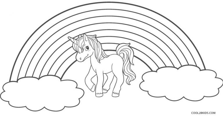 Dibujos Para Colorear De Arcoiris Para Imprimir Sexiz Pix