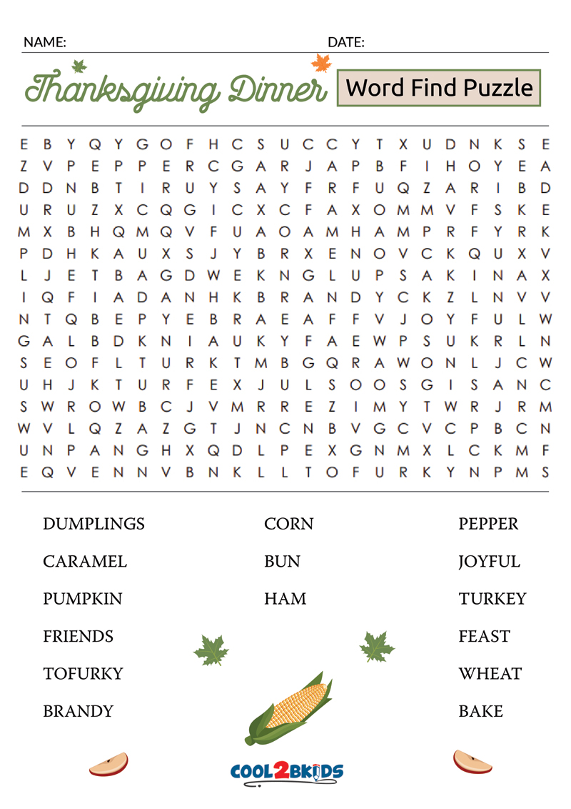 Printable Thanksgiving Word Search Cool2bKids printable-thanksgiving-word-search-cool2bkids