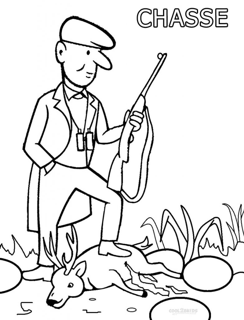 Coloriages - Chasse - Coloriages Gratuits à Imprimer