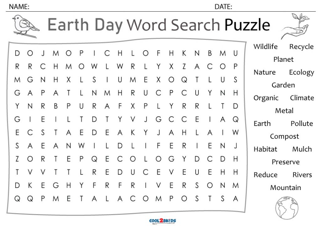 Printable Earth Day Word Search Cool2bKids printable-earth-day-word-search-cool2bkids