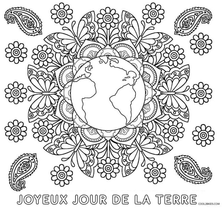Coloriages - Jour de la Terre - Coloriages Gratuits à Imprimer Coloriages - Jour de la Terre - Coloriages Gratuits à Imprimer