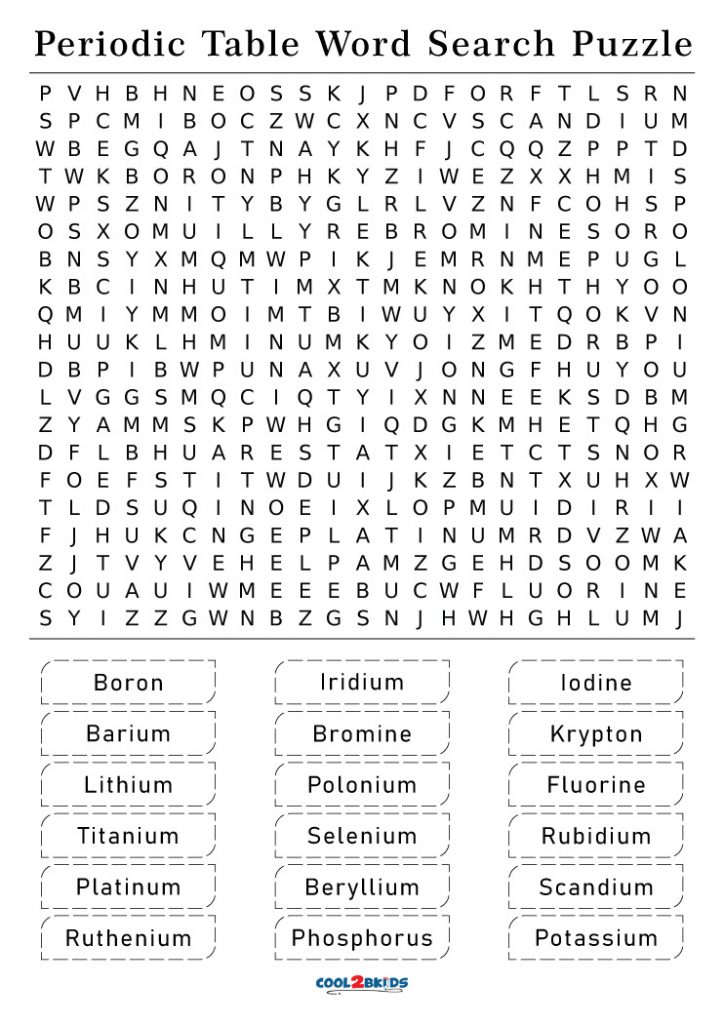 Printable Periodic Table Word Search Cool2bKids printable-periodic-table-word-search-cool2bkids