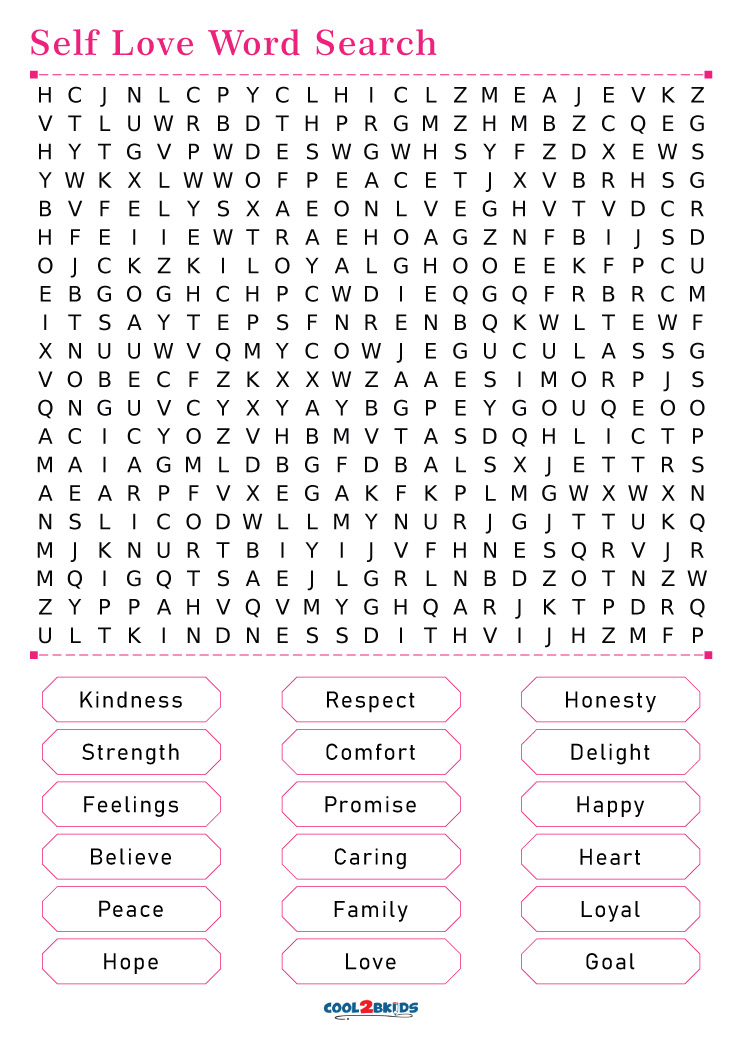 Printable Love Word Search printable-love-word-search